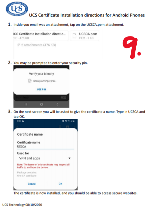 UCS Tech / Staff FAQ