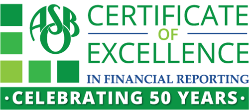 UCS honored nationally for transparency in financial reporting