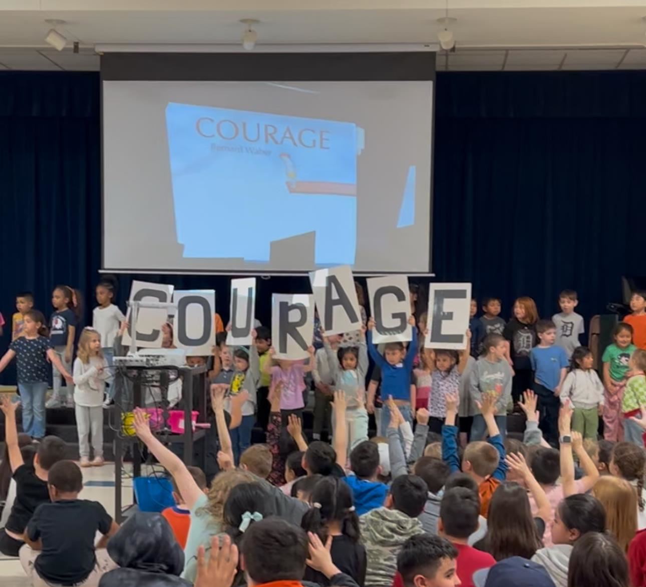 Courageous kindergarteners