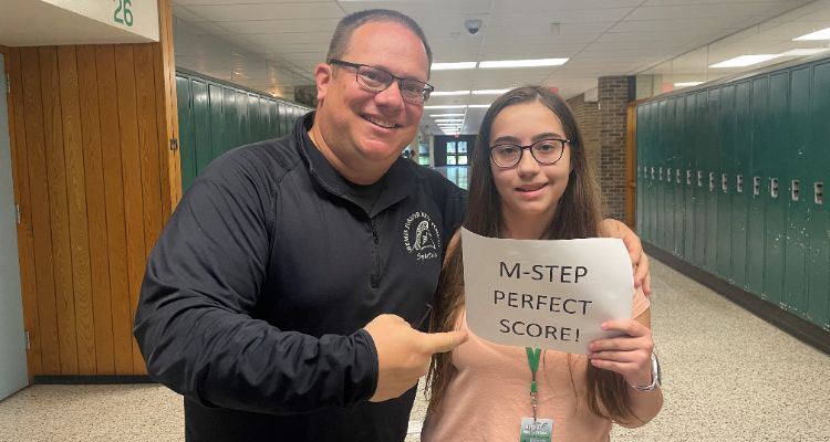 UCS student achieves perfect M-STEP Math score for third time
