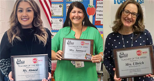 100.3 WNIC honors three UCS teachers as their Teacher of the Week