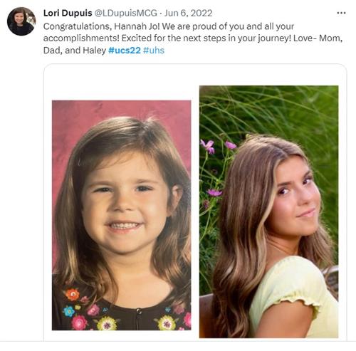 Celebrate your favorite 2023 grad on the O'rena big screen