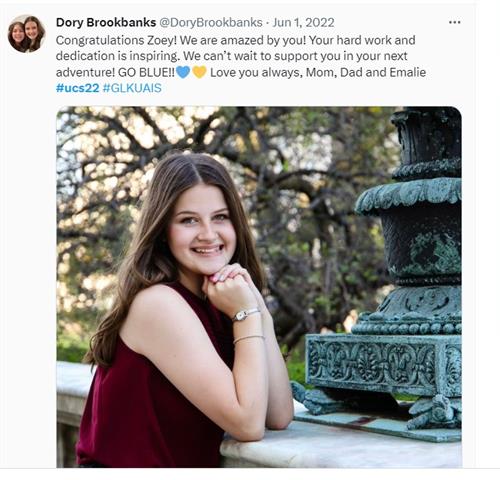 Celebrate your favorite 2023 grad on the O'rena big screen